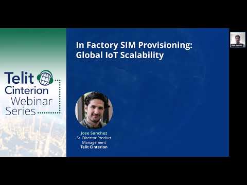 In-Factory SIM Provisioning (Part 1): Global IoT Scalability