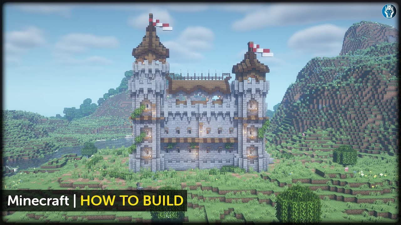 Minecraft How to Build a Castle Keep (Tutorial) - Minecraft Builders