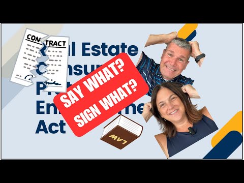 New Real Estate Law In NJ: The Real Estate Consumer Protection Enhancement Act Is Here!