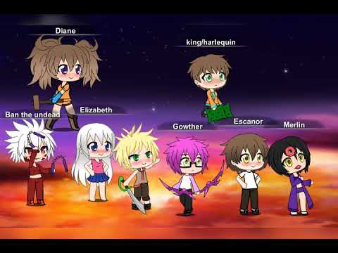 Seven deadly sins in gachaverse