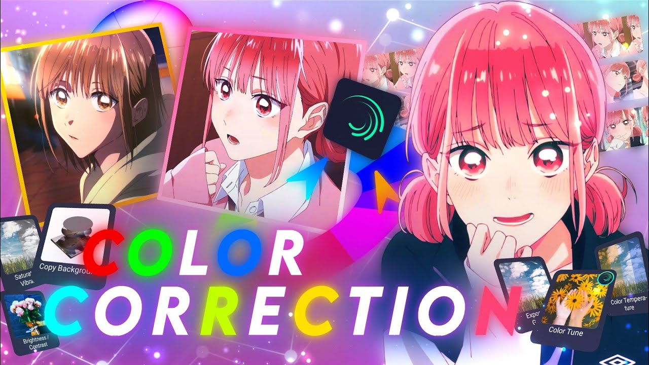 Learn Basics of Color Correction ''Step by step'' - Alight Motion