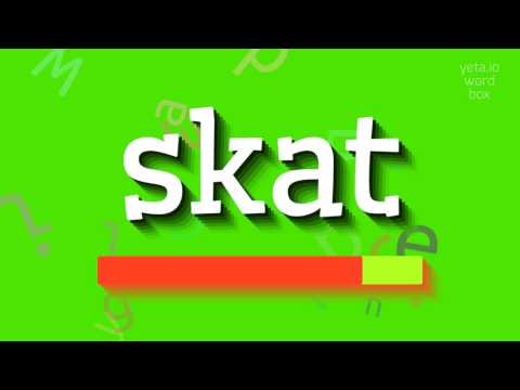 How to say "skat"! (High Quality Voices)