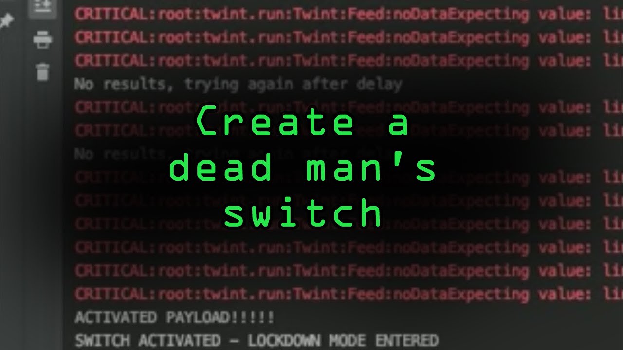 Create a Dead Man's Switch in Python to Encrypt a File When You Don't Check In [Tutorial]