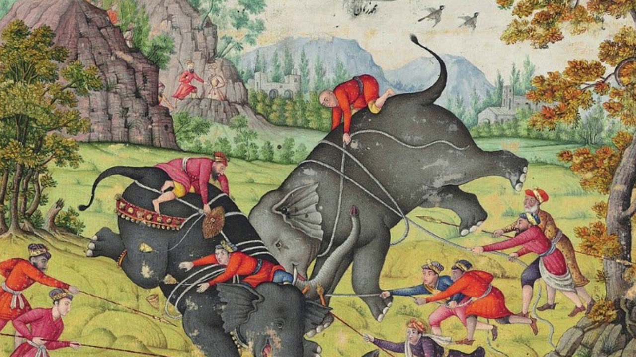 Mughal Art on Ivory