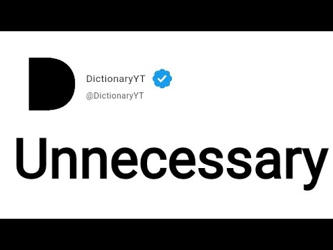Unnecessary Meaning in English