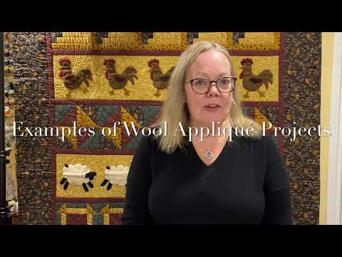 Examples of Wool Appliqué Projects