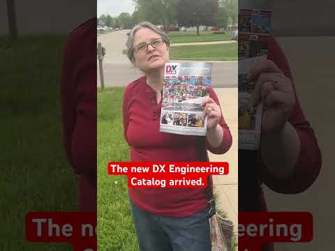 The New DX Engineering Catalog arrived today. #hamradio @DXEngineering