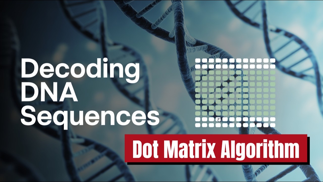 Easy DNA Sequence Decoding using Dot Matrix Algorithm Technique