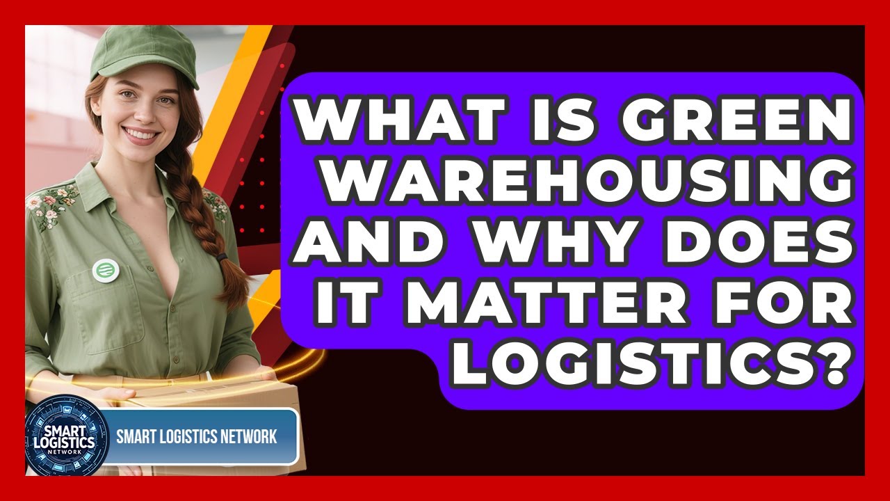 What Is Green Warehousing And Why Does It Matter For Logistics? - Smart Logistics Network