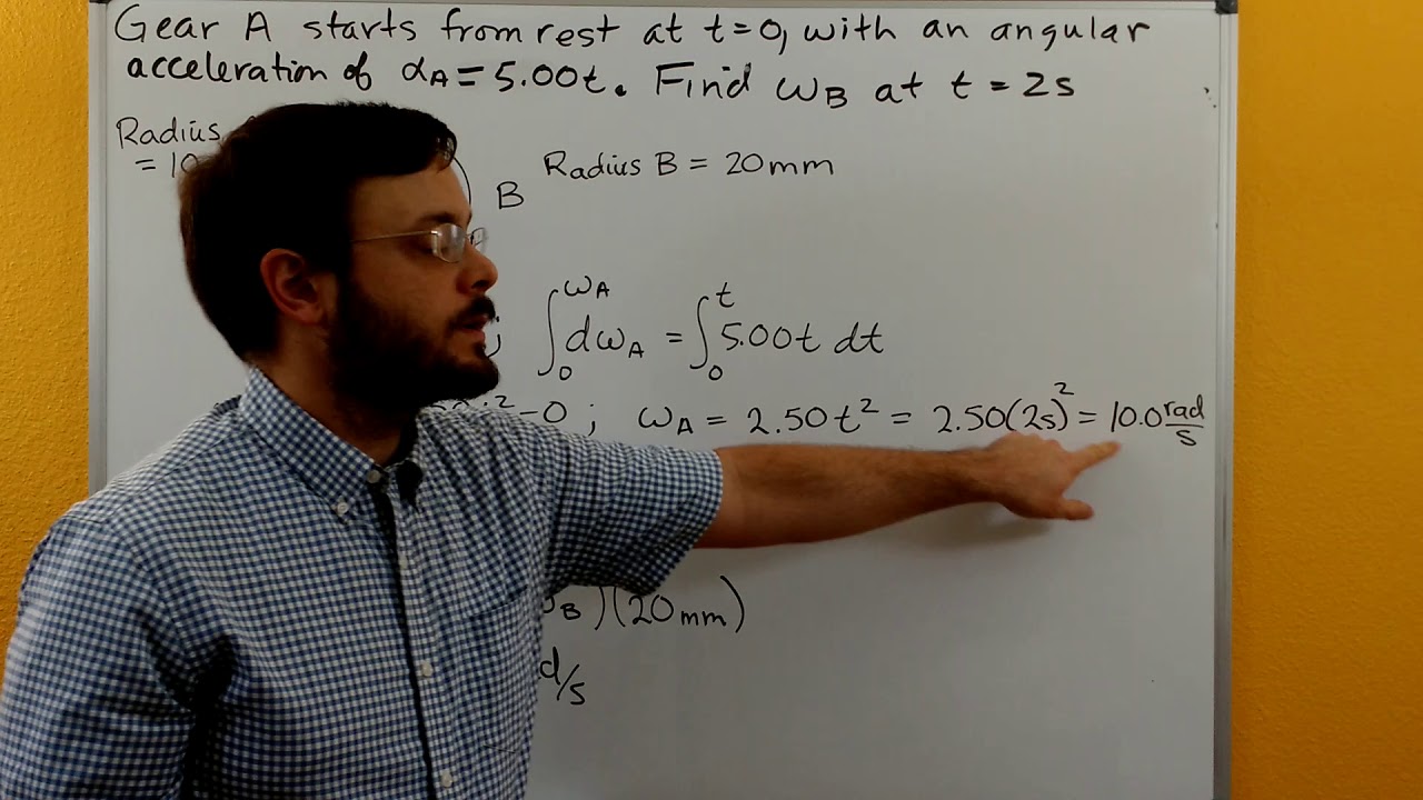 Dynamics - Kinematics - Intermeshing Gears