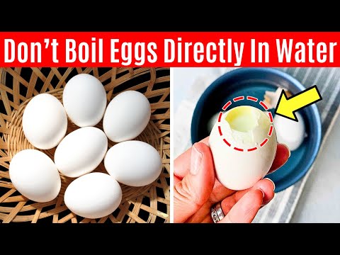 Don’t Boil Eggs Directly In Water. Here's The Five-Star Hotel Way To Boil Eggs!