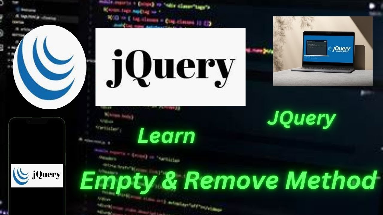 jQuery Empty & Remove Method Tutorial