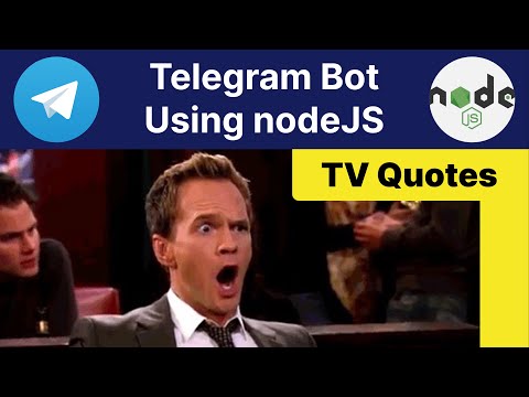 Make Telegram API Bot using Javascript, EASY with Telegraf!