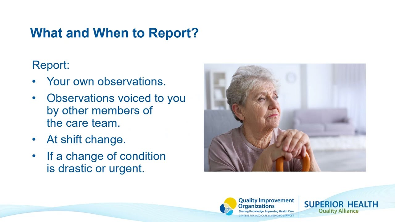 Change in Condition (FLF) - Superior Health Quality Alliance