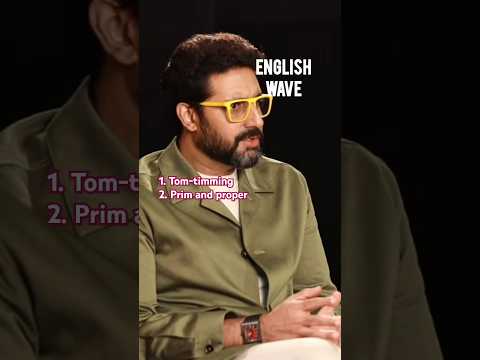 Learn English with Abhishek Bachchan || #shorts #english #abhishekbachchan #aishwaryaraibachchan