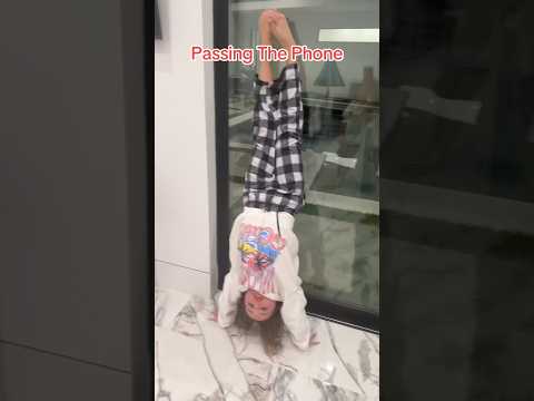 This Passing The Phone Challenge Is Hilarious! π€³πΌ@scarlettandtiania @kcstauffer #challenge