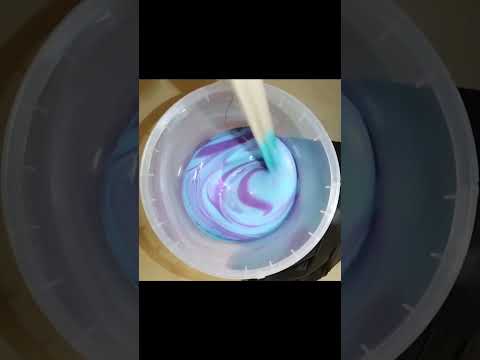 Light Green + Blue Lilac = What Color? See the Surprising Result of This Paint Mixing Experiment!