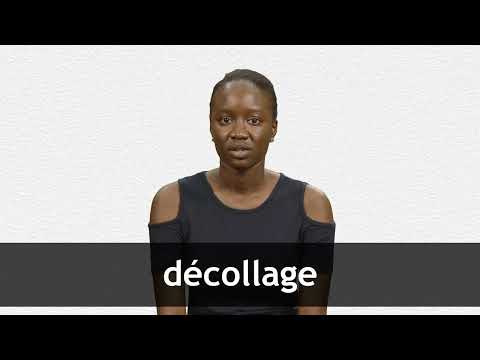 English Translation of “DÉCOLLAGE” | Collins French-English Dictionary