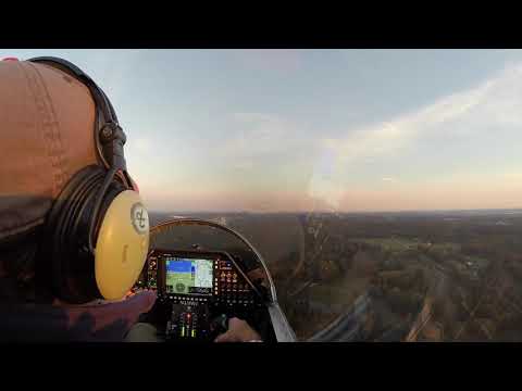 Subsonex RNAV approach - fully coupled autopilot