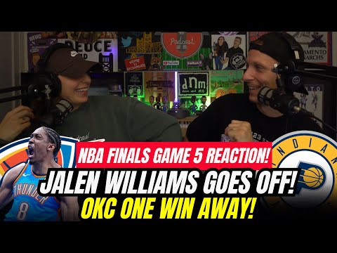 Thunder-Pacers Game 5 REVIEW! Jalen Williams goes OFF & OKC is one win away