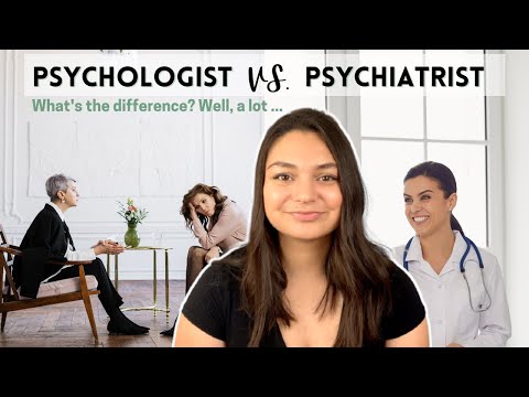 Psychologist vs Psychiatrist // What's the Difference?