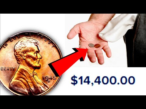 ULTRA RARE 1945 Wheat Pennies Worth HUGE Money!
