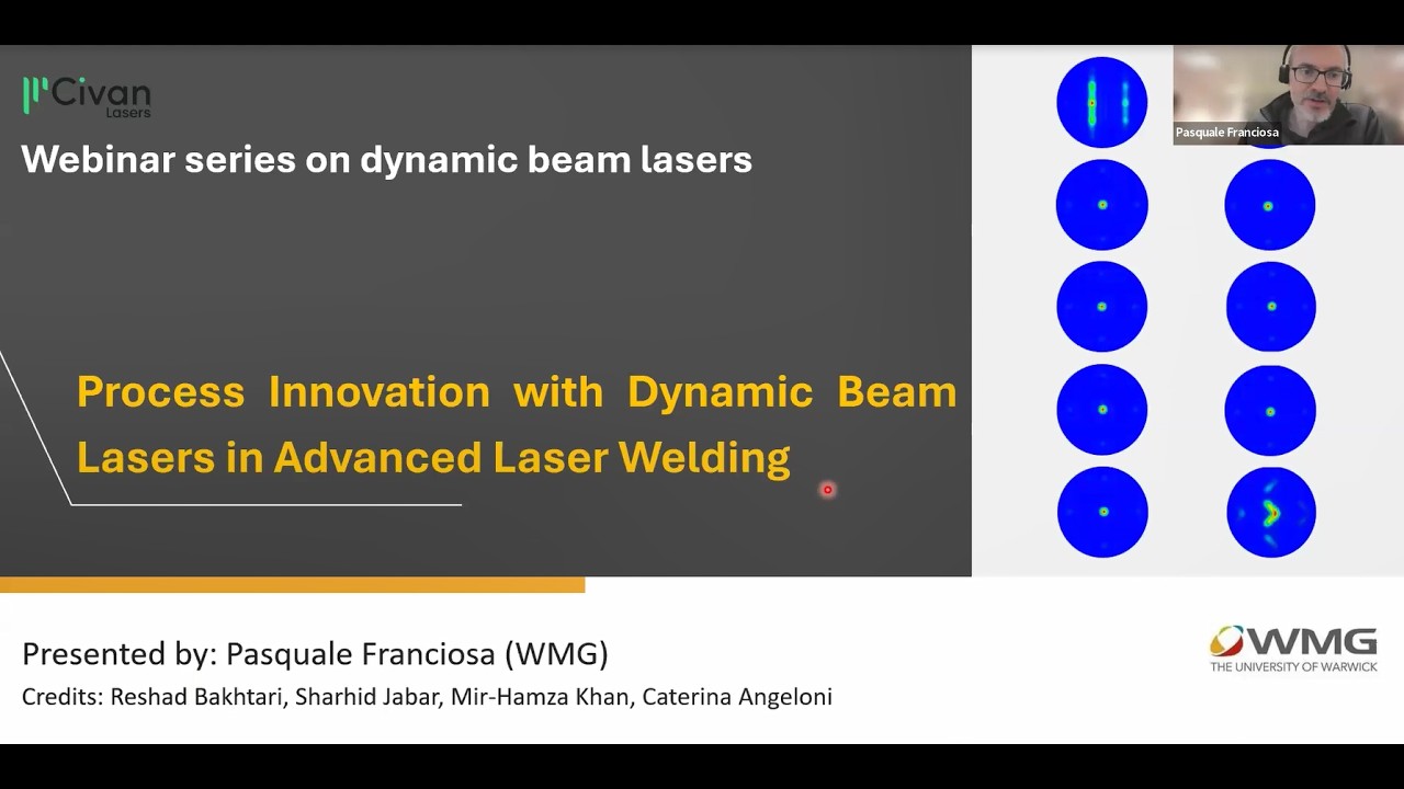 Webinar: Process Innovation with Dynamic Beam Lasers in Advanced Laser Welding