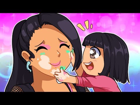 MY DAUGHTER DOES MY MAKE UP CHALLENGE