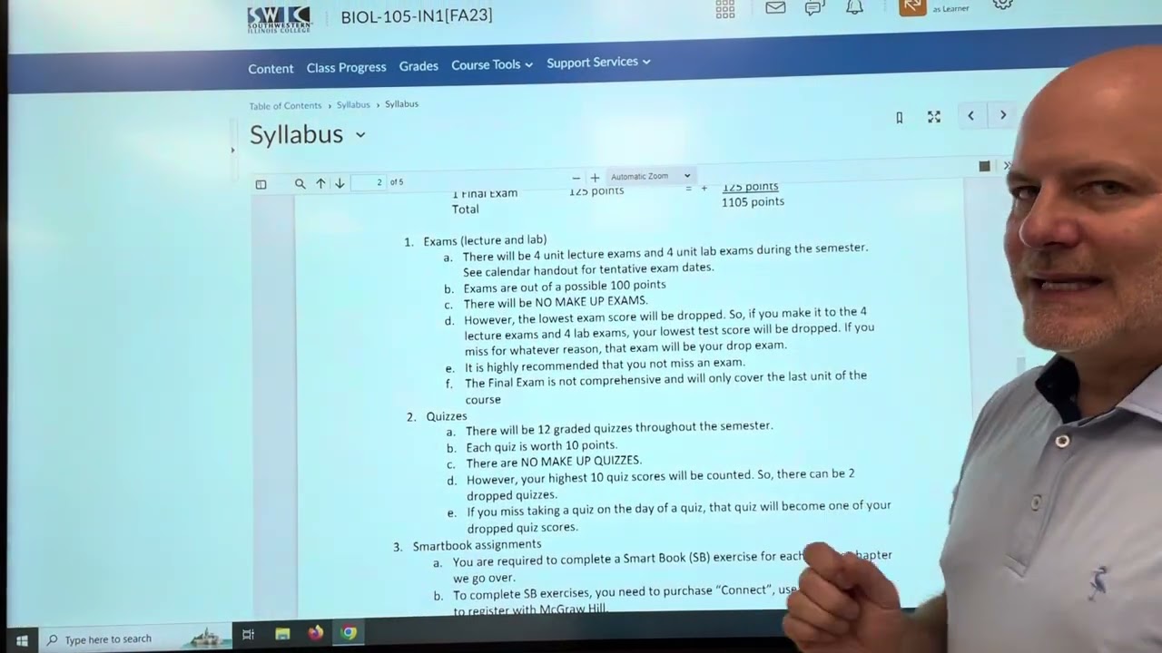 105 INT Syllabus and Connect