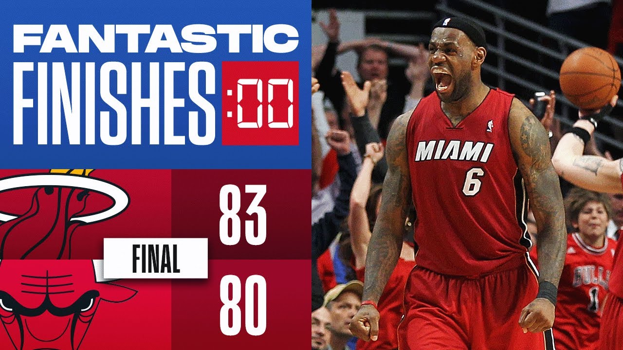 Relive Final 3:09 Heat vs Bulls 2011 Eastern Conference Finals 🔥🚨