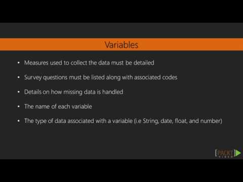 Learn Getting Started with R for Data Science What Is a Codebook and Why Create One | packtpub ...