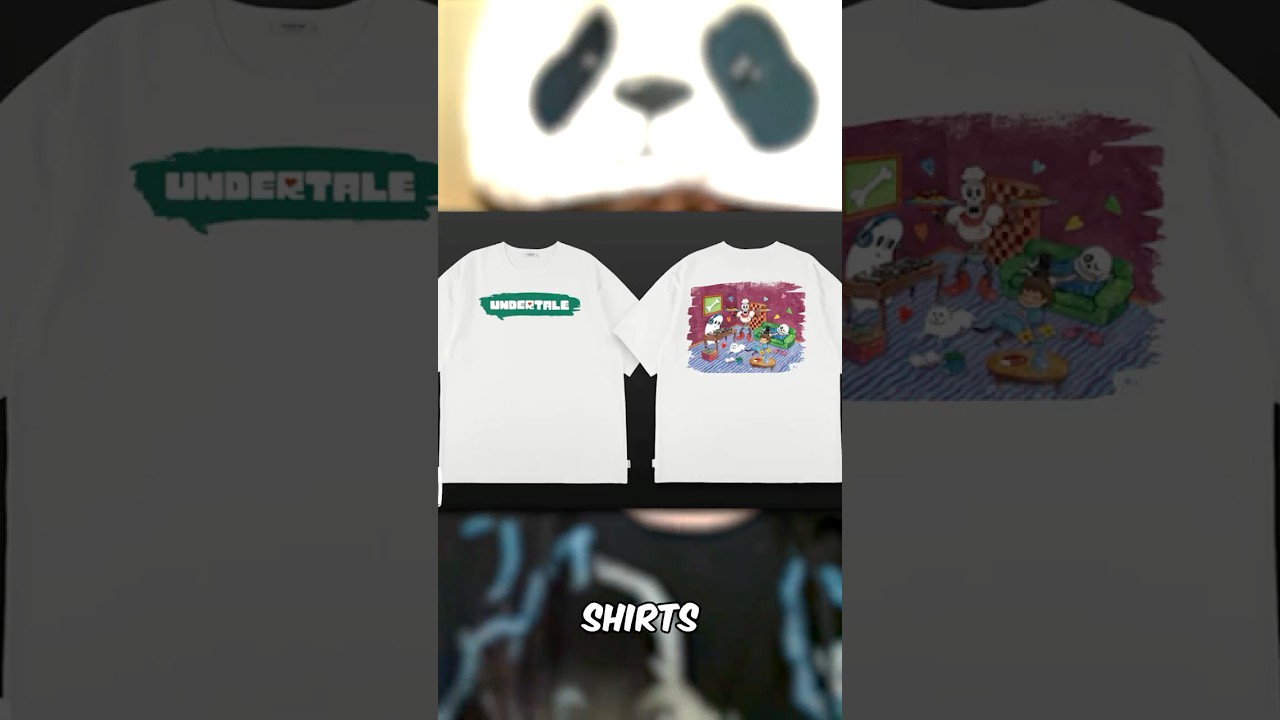 New Undertale Merch Drop! 🚨 #undertale #merch #deltarune