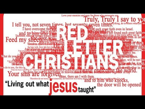 What are Red Letter Christians?
