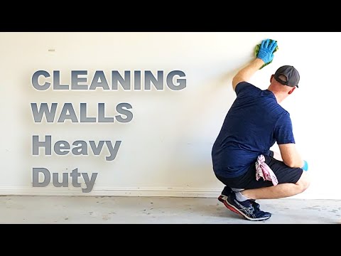 How I Clean Walls - Heavy Duty