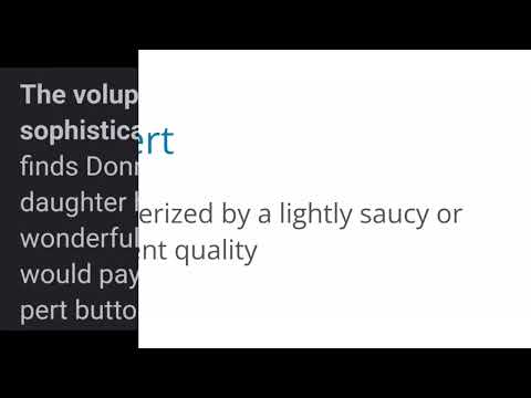 Pert meaning sentence and pronunciation