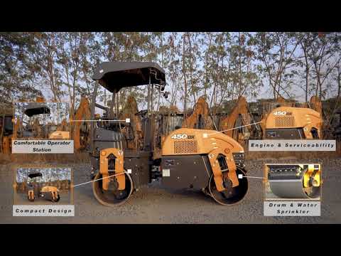 CASE Vibratory Compactors - CASE 450DX Tandem Vibratory Mini Compactor ...