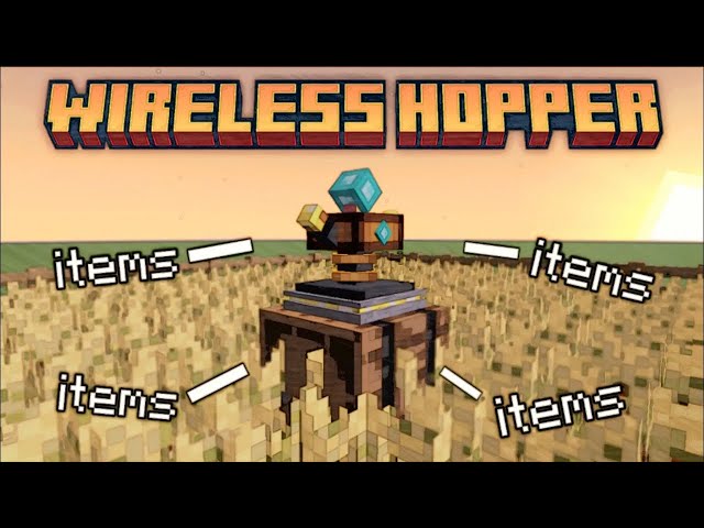 Wireless Hopper Addon 1.21.130 – Ultimate Storage Automation for ...