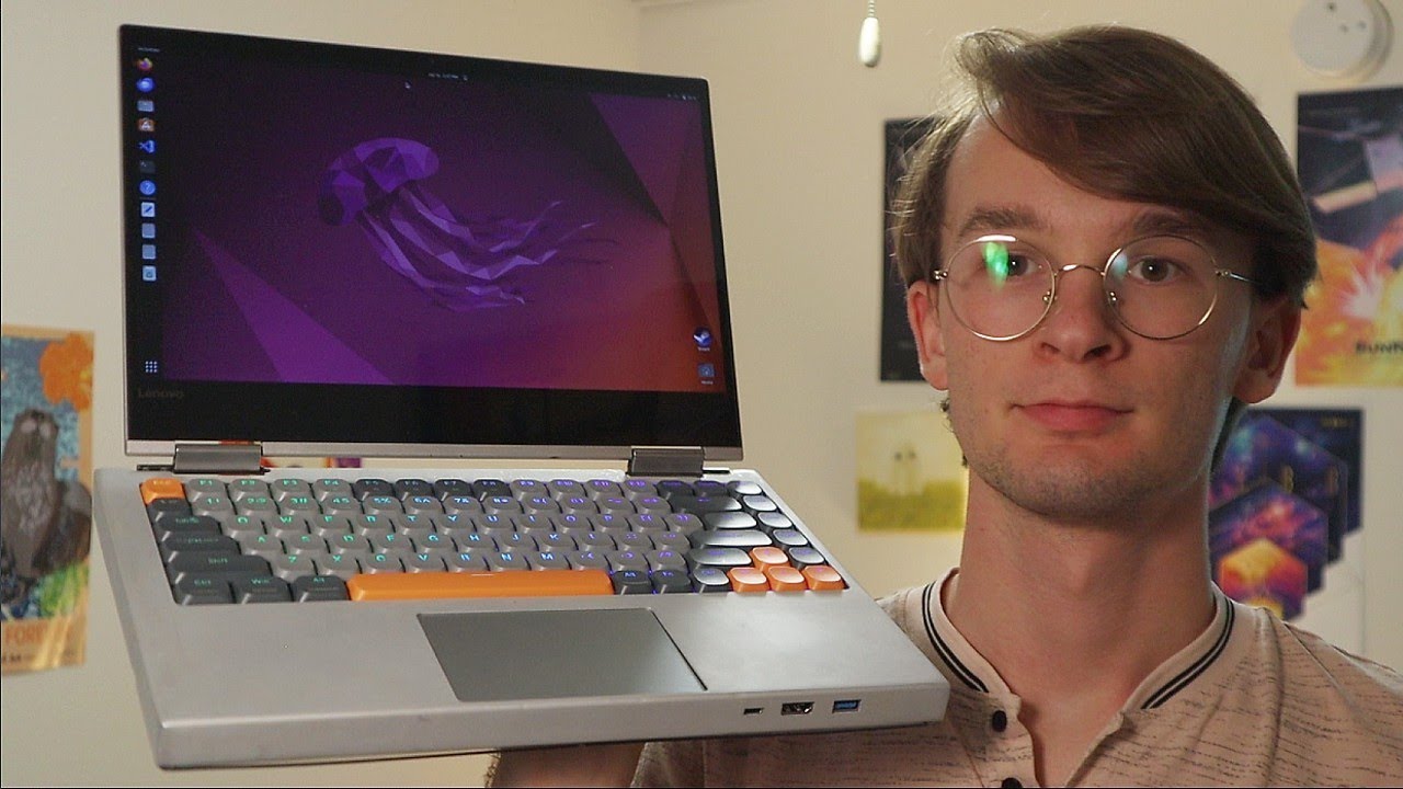 Enthusiast Ejects Failing Lenovo Laptop Keyboard Upgrades System With Custom Titanium Case And