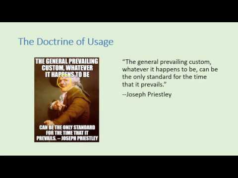 ENG491 6.2 Prescriptivism in the Eighteenth Century