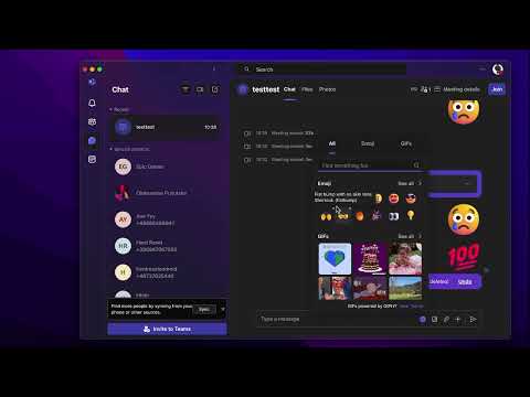 Microsoft Teams - Send Emoji and GIFs | Add Fun to Your Messages