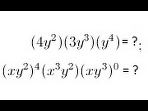 Algebra - Simplifying Algebraic Expressions with Exponents (6 of 7) Example 5