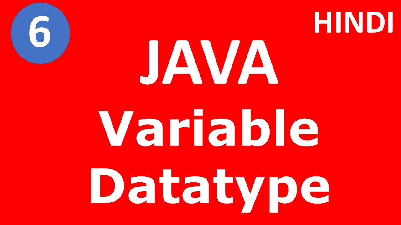 Variable and Data type in Java | Part - 6 | Java Tutorial | Tech Talk Tricks