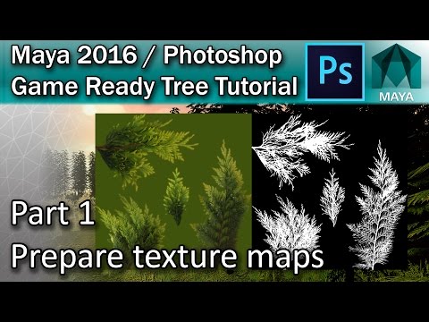 Transparency map – 3D modeling