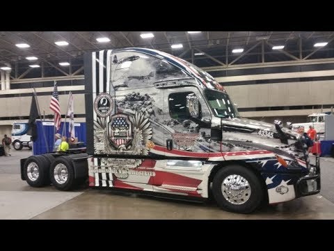 Great American Trucking Show 2019 in Dallas Texas in 4K