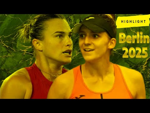 Aryna Sabalenka vs Rebeka Masarova Full Match Highlights | Berlin 2025