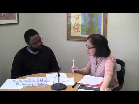 Informed consent for research-participant with moderate aphasia (reading) and limited verbal output.