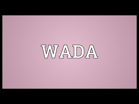 WADA Meaning
