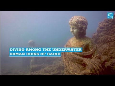 Italy: Diving among the underwater Roman ruins of Baiae • FRANCE 24 English