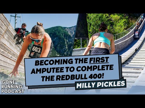 How MILLY PICKLES become the FIRST AMPUTEE to complete the Redbull 400 I Gone Running Podcast