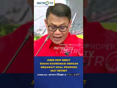 Jubir PDIP Sebut Sudah Koordinasi dengan Megawati soal Pramono Ikut Retret #shorts